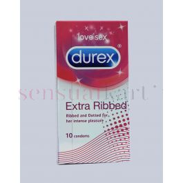 Durex Extra Ribbed Condoms